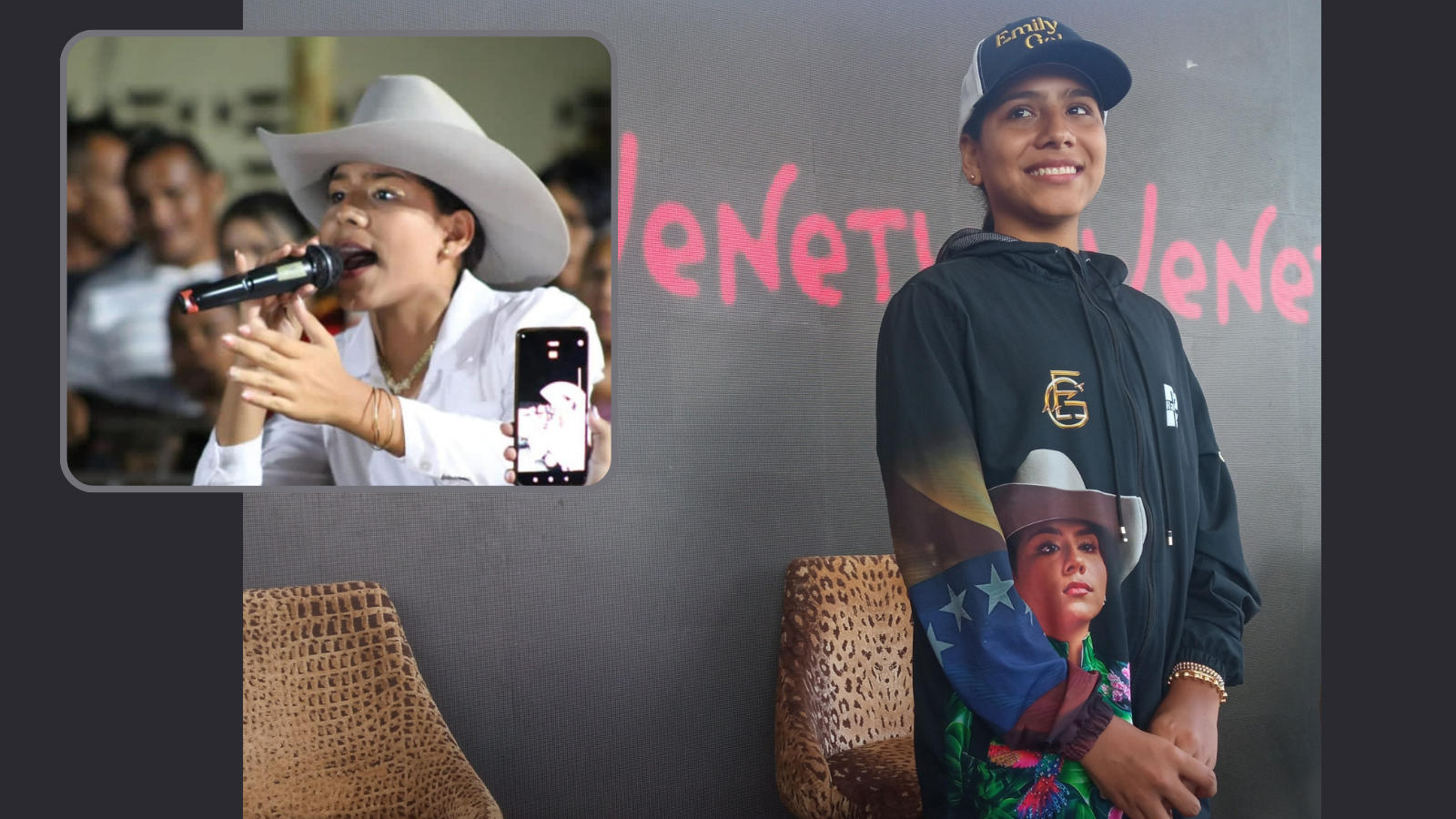Emily Galaviz: "Mi sueño desde pequeña era cantar música llanera ...